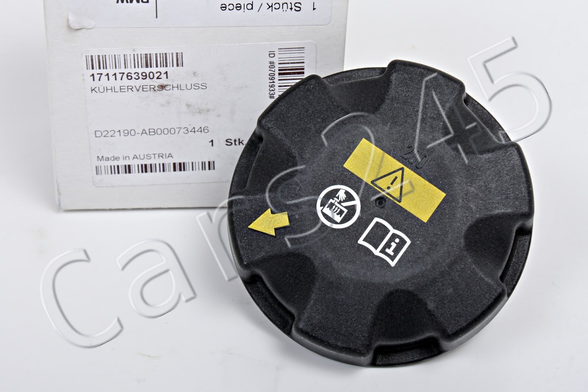 Genuine BMW Coolant Expansion Overflow Tank Cap 17117639021 | eBay