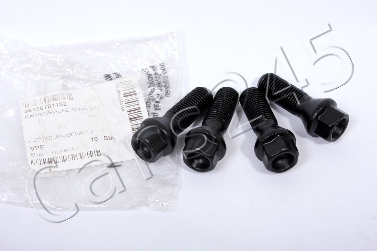 Genuine BMW E65 E66 E83 E83N Wheel Lug Bolts Nuts x4 SET 4pcs OEM ...