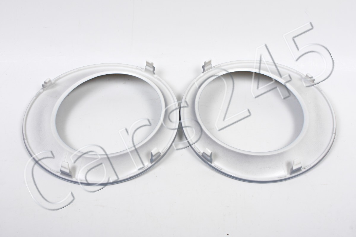 Genuine Fog Driving Light Primed Grill Trims Covers PAIR BMW X3 E83 LCI ...