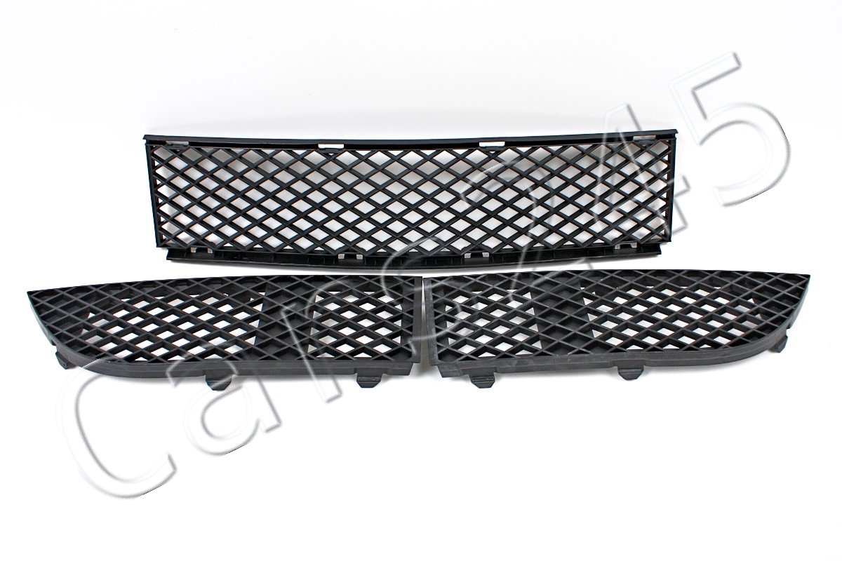 Genuine BMW 7 Series E65 E66 LCI 2005-2008 Front Bumper Lower Grills ...