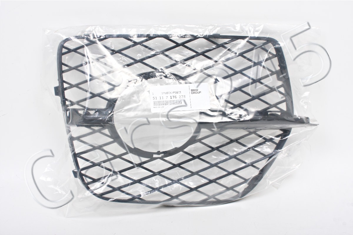Genuine Front Bumper Fog Light Open Grill Right BMW X6 E71 E72 Hyb 2008 ...
