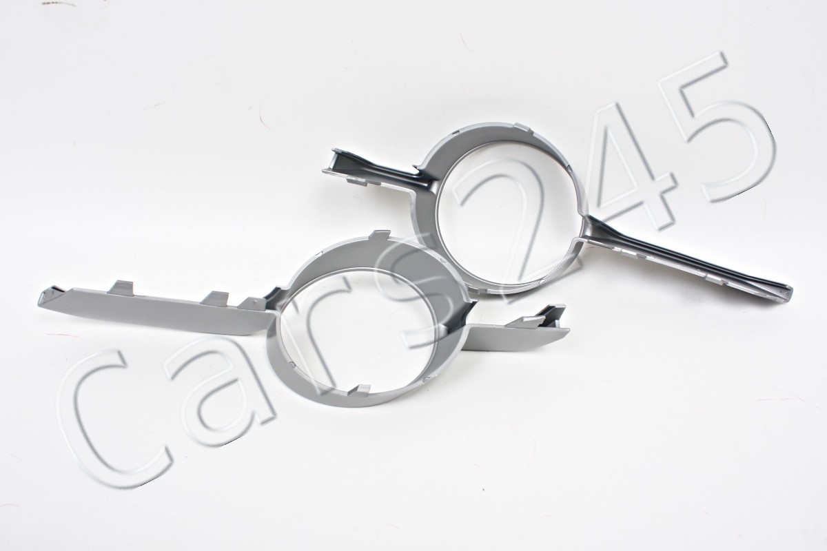 Genuine Front Bumper Fog Light Grill Covers Trims Decor Pair BMW X6 E71 ...