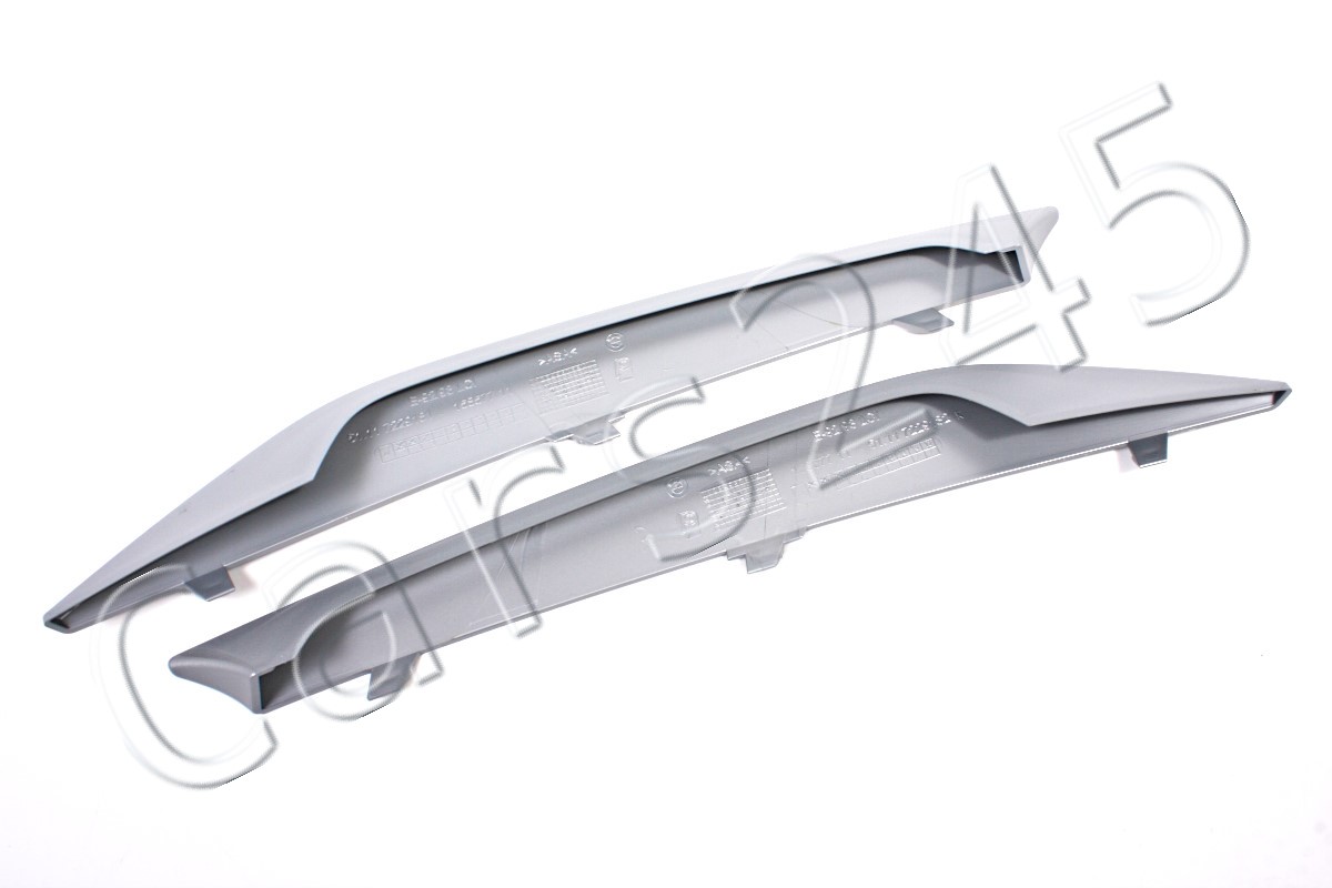 Genuine BMW E92 E93 LCI OEM Front Bumper Lower Grilles + Mouldings ...