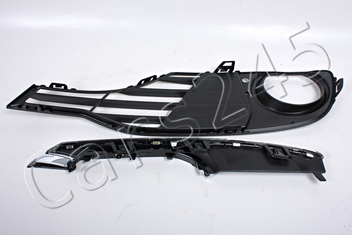 Genuine Fog Light Partially Open Grill + Chrome Trim RH Fits BMW F30 ...