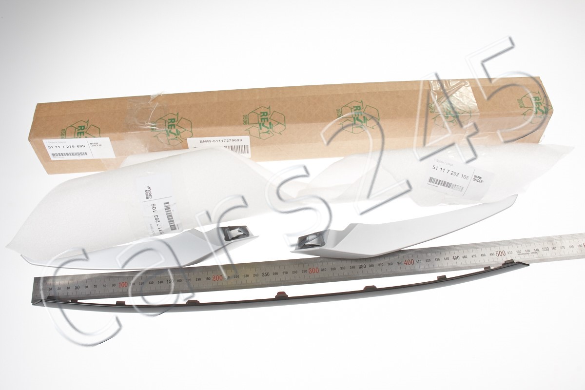Genuine BMW F30 Front Bumper Grille Trim Set NS+OS+Central OEM ...