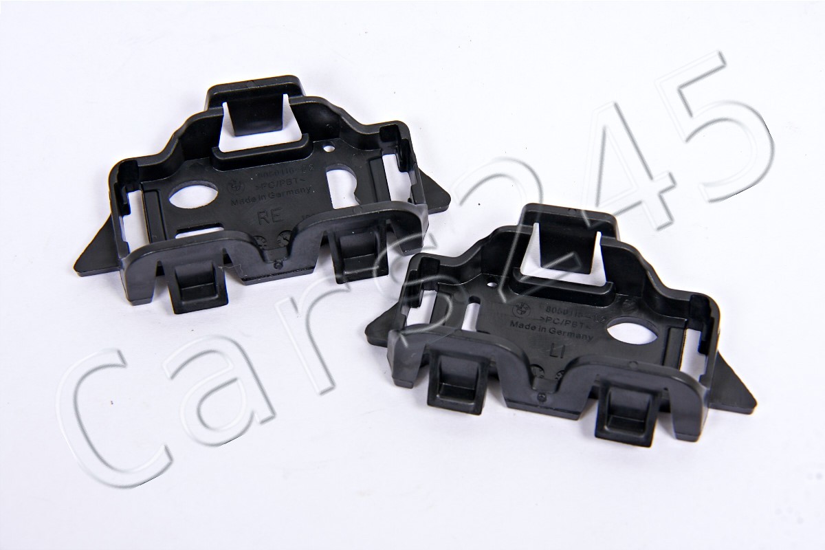 Genuine Headlight Washer Mount Brackets PAIR Fits BMW 5 F10 F11 11-2014 ...
