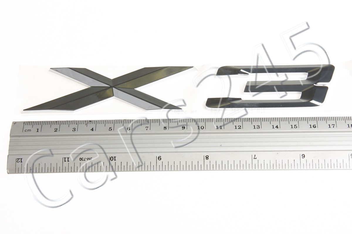 Genuine BMW F25 F26 SAC Trunk Lid X3 Emblem Badge Logo Sign OEM ...