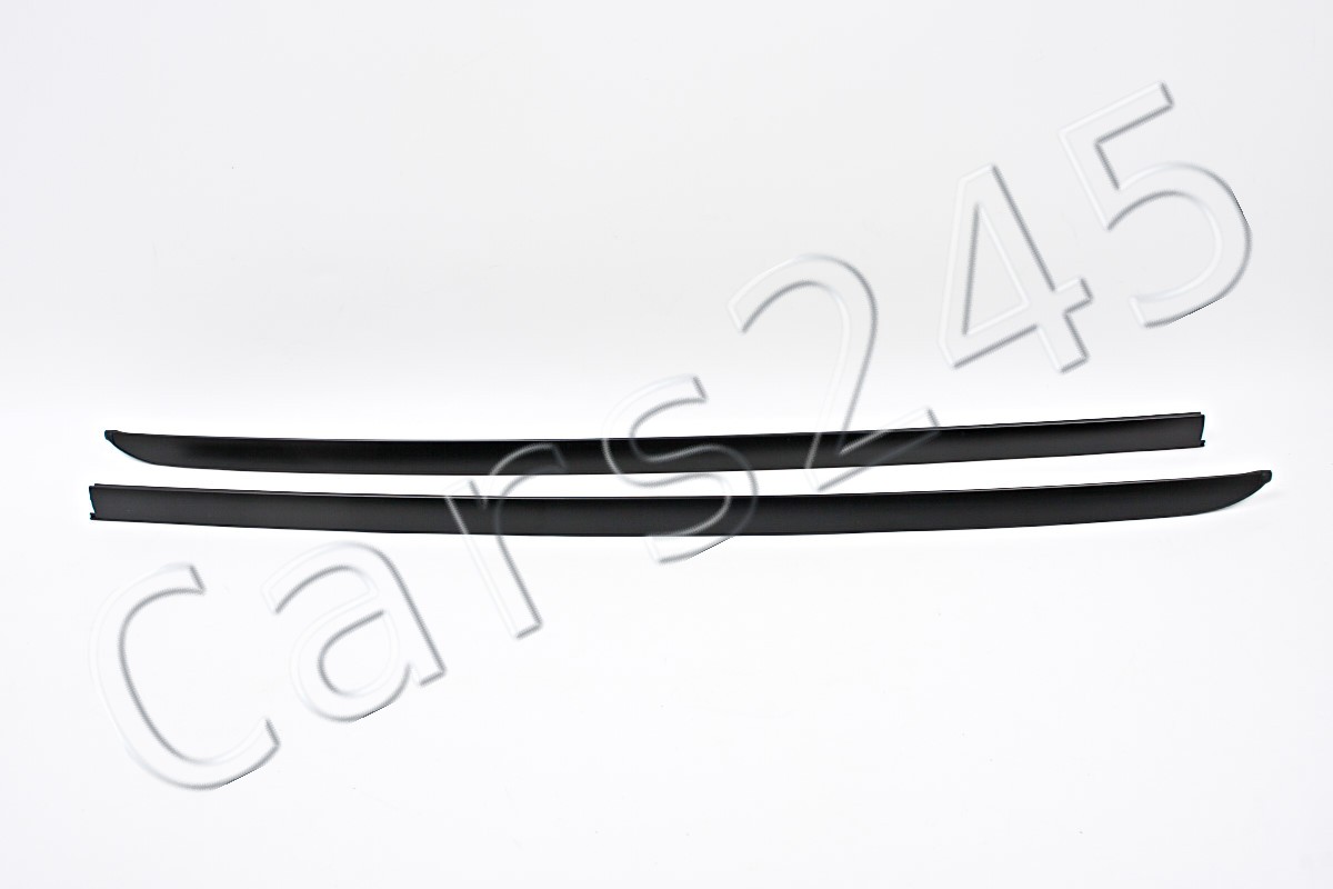 Genuine Front Windshield Drips Mouldings Seals Pair BMW 5-Series E60 ...