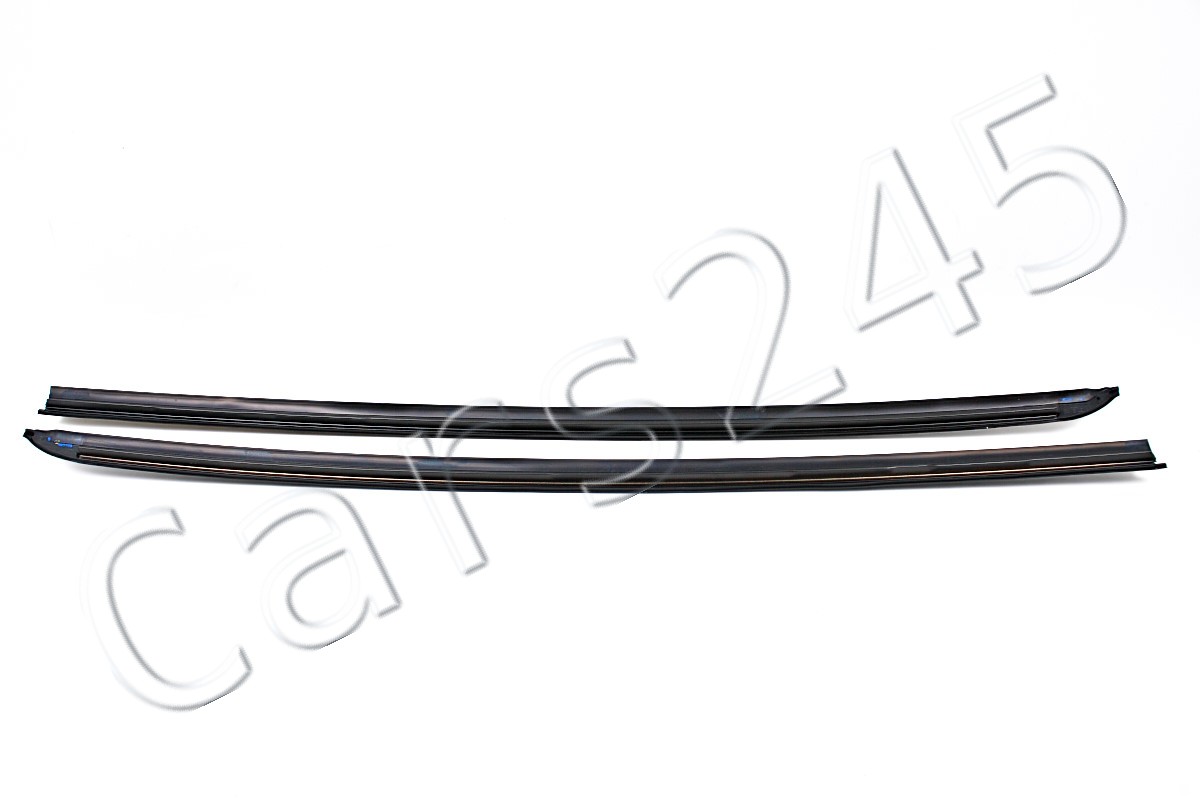 Genuine Front Windshield Drips Mouldings Seals Pair BMW 5-Series E60 ...
