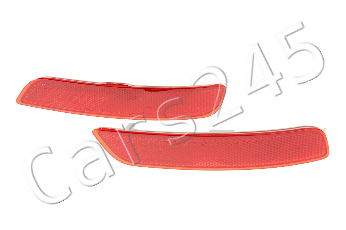 Genuine BMW F15 X5 Rear Bumper Reflectors Left + Right Pair Red NEW ...