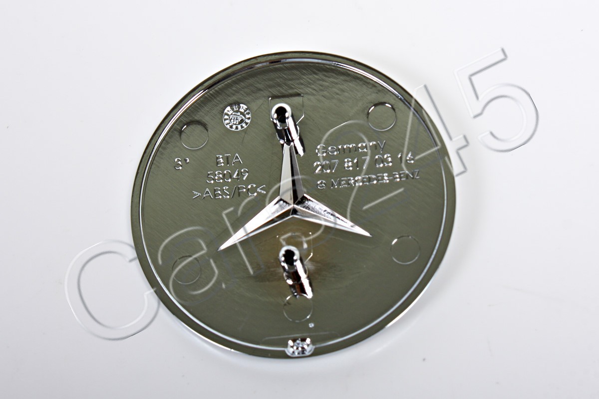 Mercedes 2 Pin Hood Emblem at Marina Williams blog