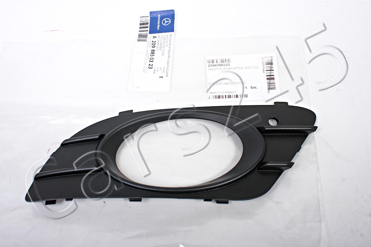 Genuine Front Bumper Left Fog Light Grille Mercedes CLK W209 2005-2009 ...