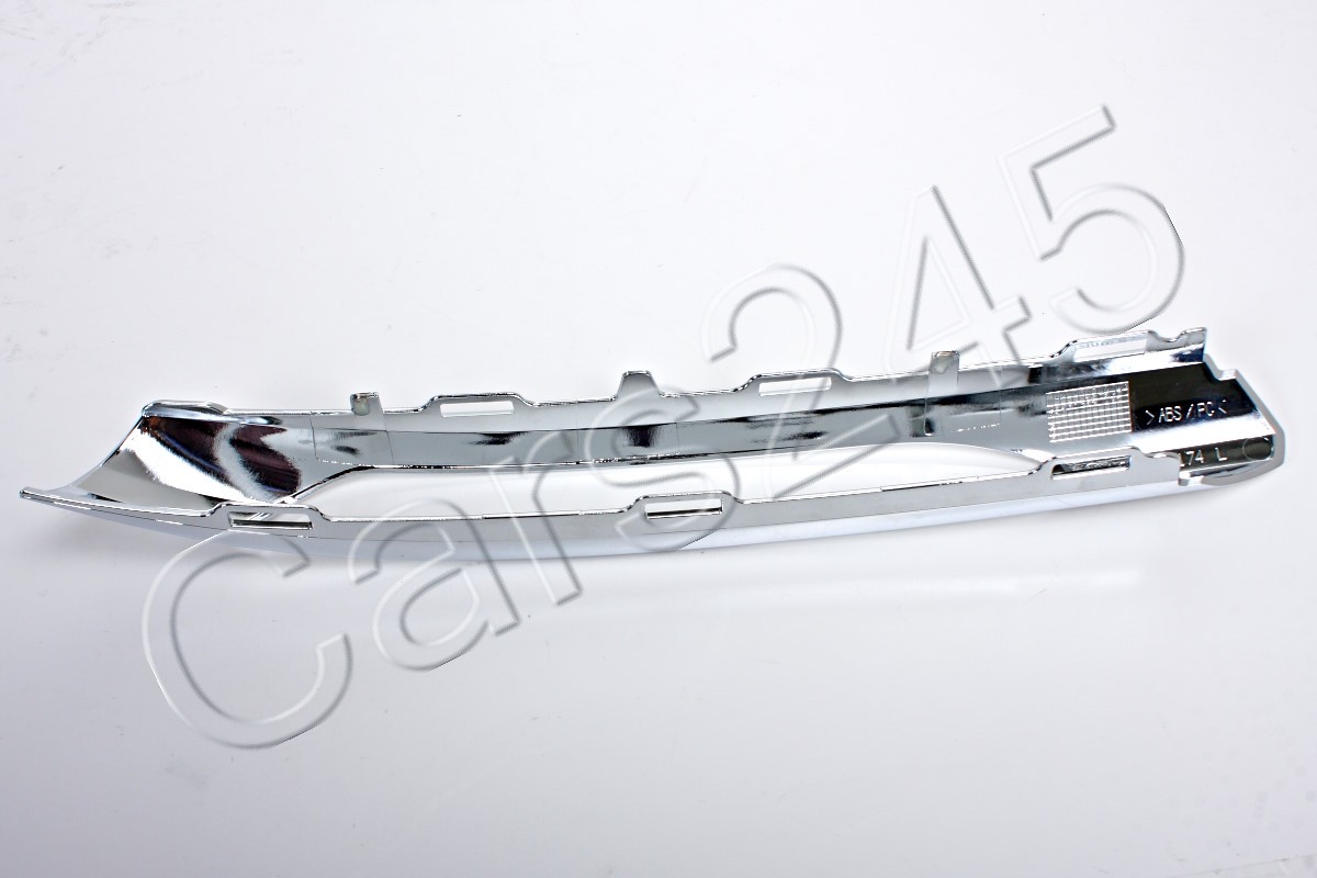 Genuine Day Running Light Chrome Cover Trim N/S FIts MERCEDES E Class ...