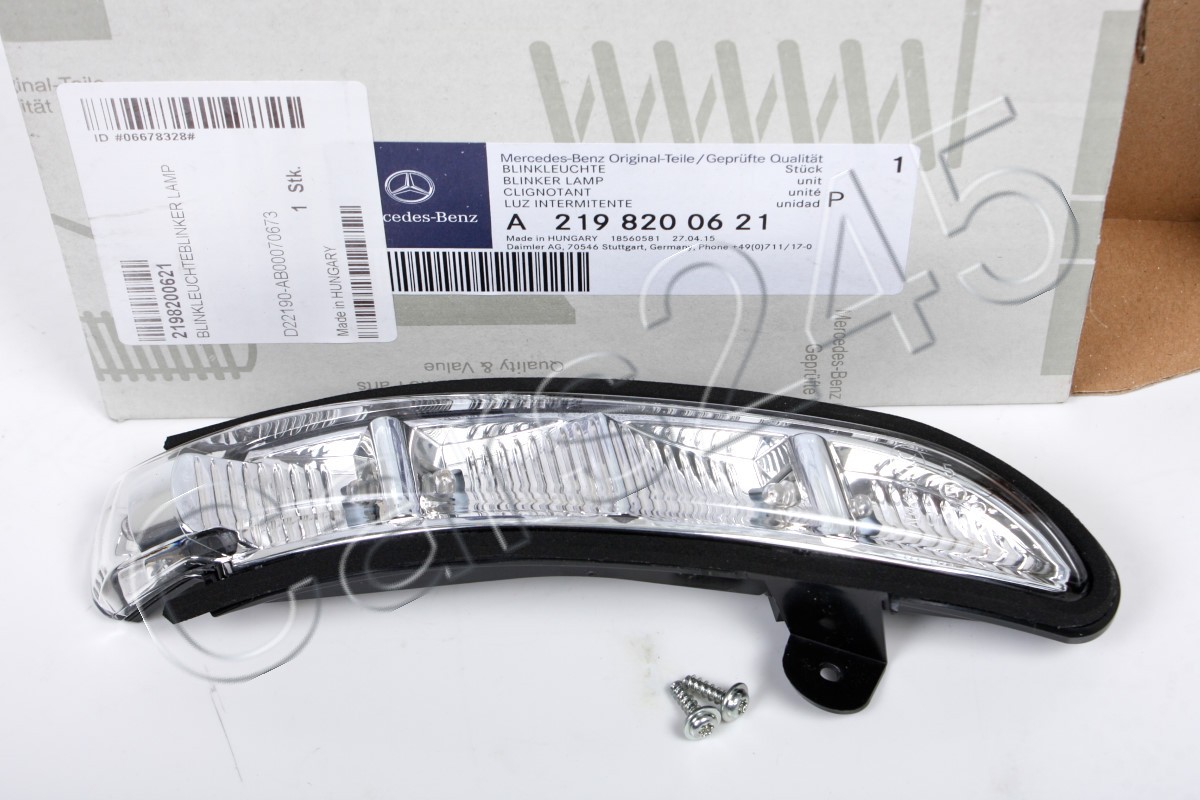 Genuine Wing Mirror Corner Light Right Fits Mercedes W216 W219 W211 ...