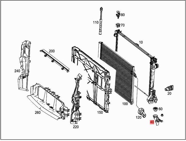 Genuine Mercedes Bracket W447 4475000531 | eBay