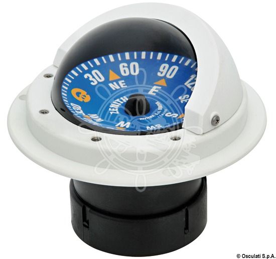 Buy RIVIERA Boat Marine High Speed Compass 3" 80mm White/Blue in Riga ...