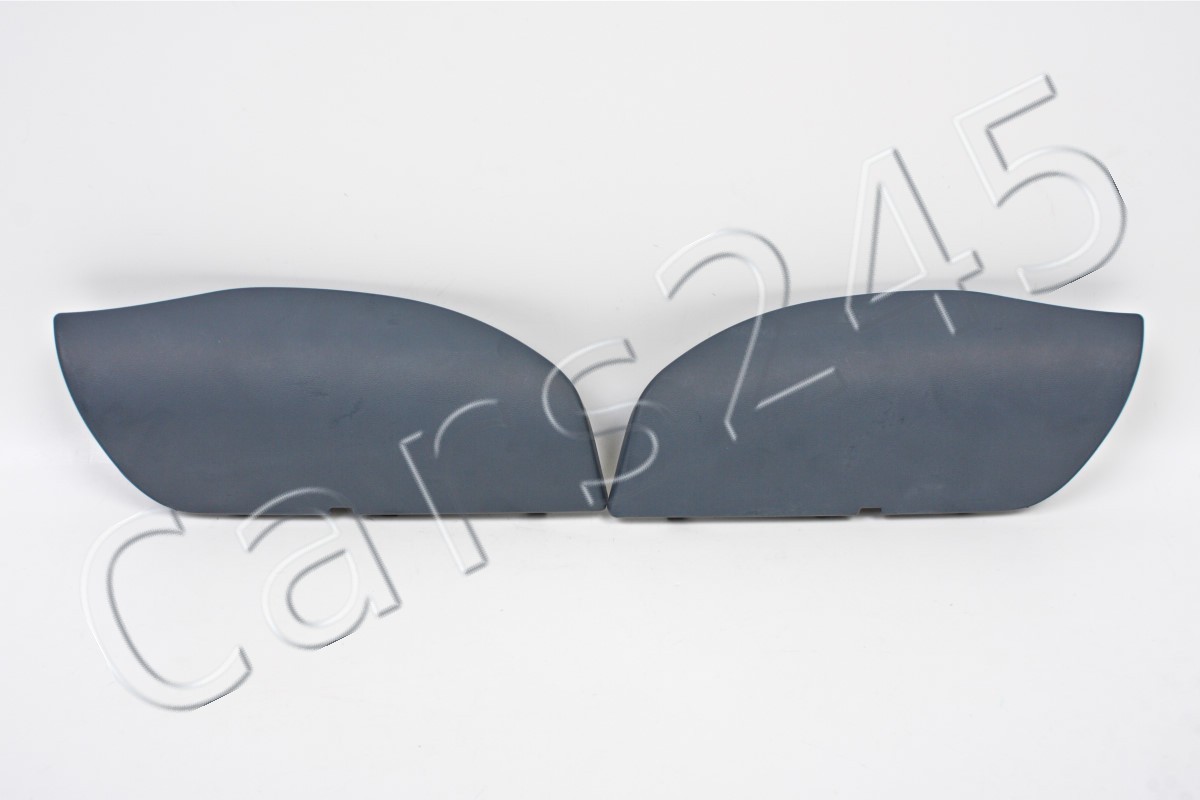 Genuine Front Bumper Tow Hook Primed Caps 2pcs Porsche Cayenne 2007 ...