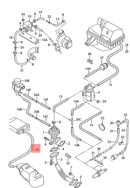 Genuine VW Vacuum Hose NOS VW Eurovan Transporter 074129487AA | eBay