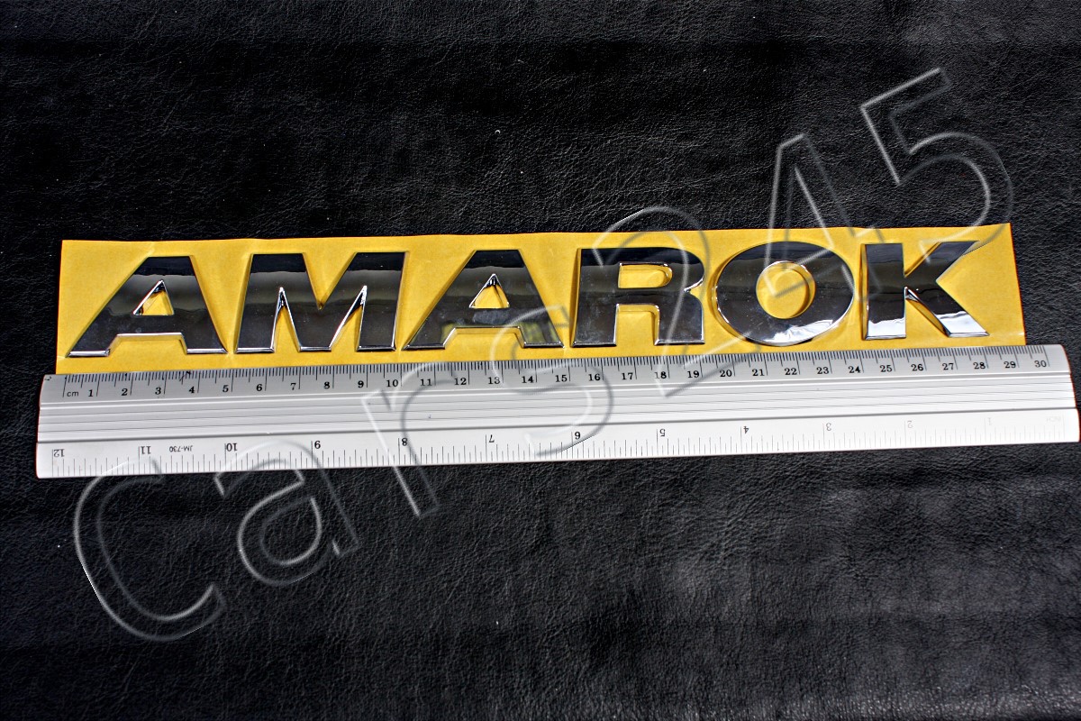 Genuine Chrome Sticker Decal Sticker Graphic Vinyl Emblem VW Amarok ...
