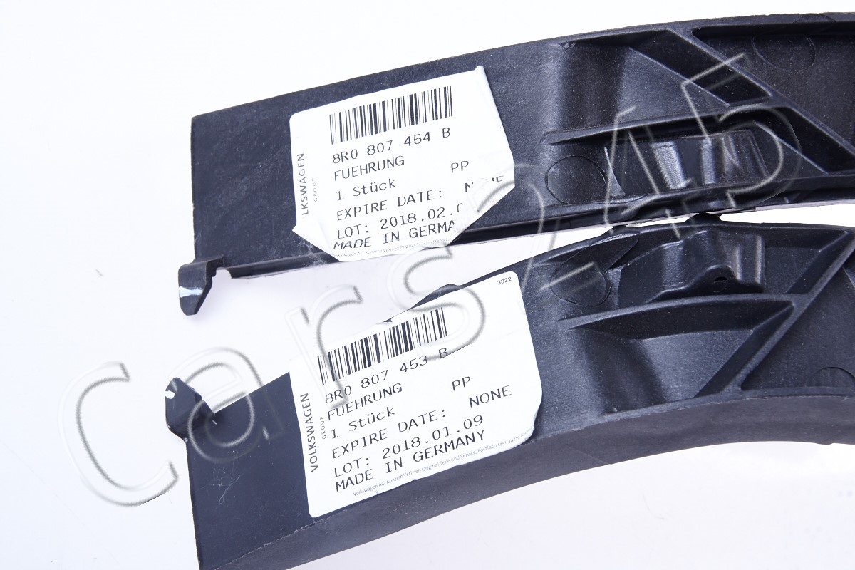 Genuine Audi Q5 2009-17 Rear Bumper Guide Section Pair L+R 8R0807453B ...