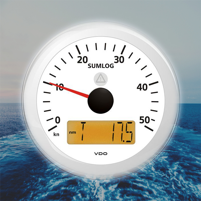 Purchase VDO Viewline Sumlog Speed Gauge LCD Marine Boat 85mm 3" 50 kn ...